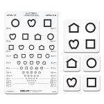 Lea Symbols 13-Line Translucent Distance Chart – Ophthalmic Singapore