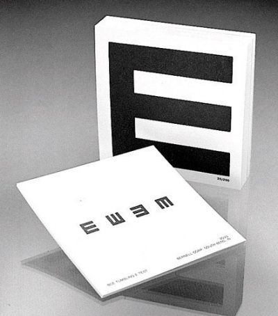 Tumbling E Pad – Ophthalmic Singapore